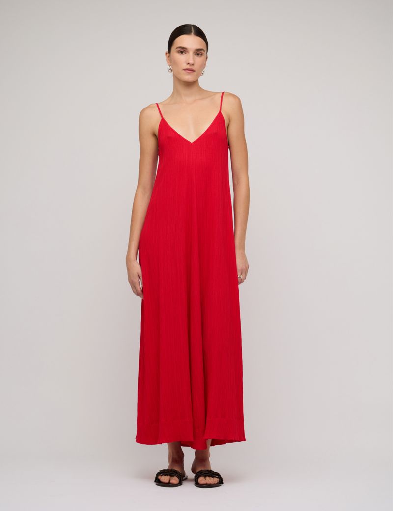 Staple the Label Amira Maxi Dress, Red – the tartan fox