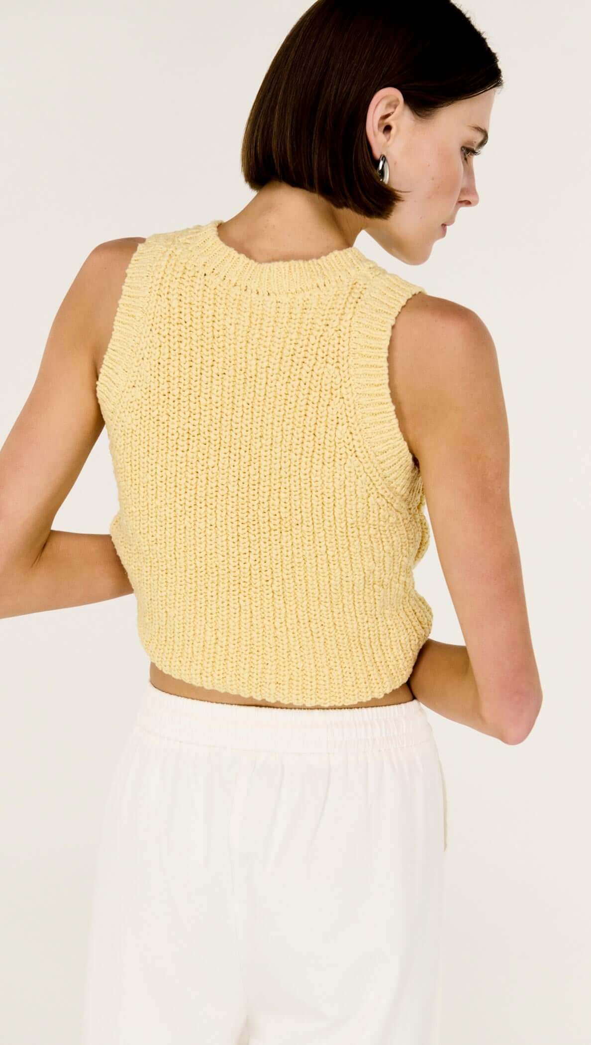 Staple the Label Cove Knit Tank in Butter – the tartan fox
